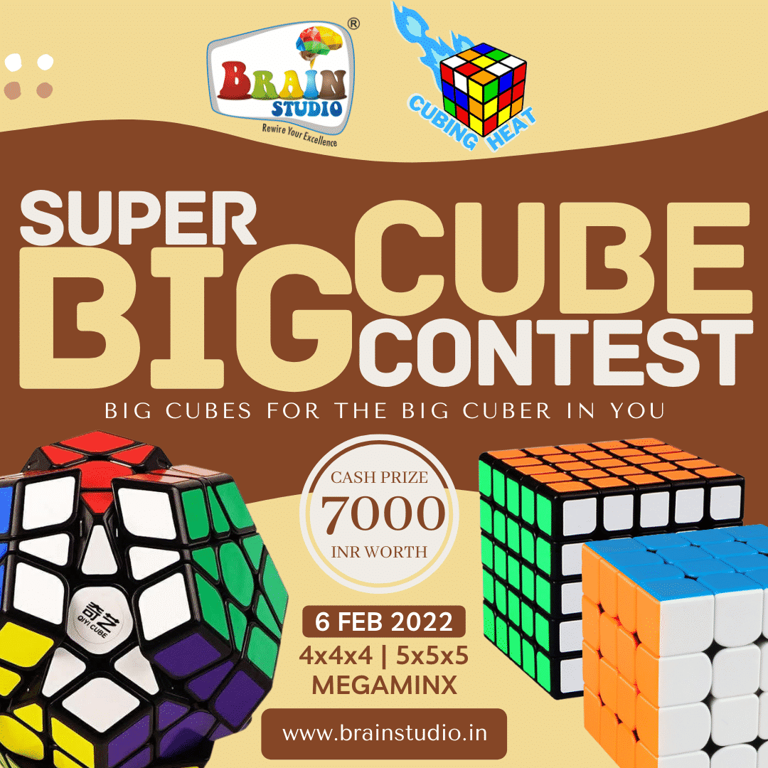 Rubik's Cube - Super Big Cube Online Contest - Brain Studio