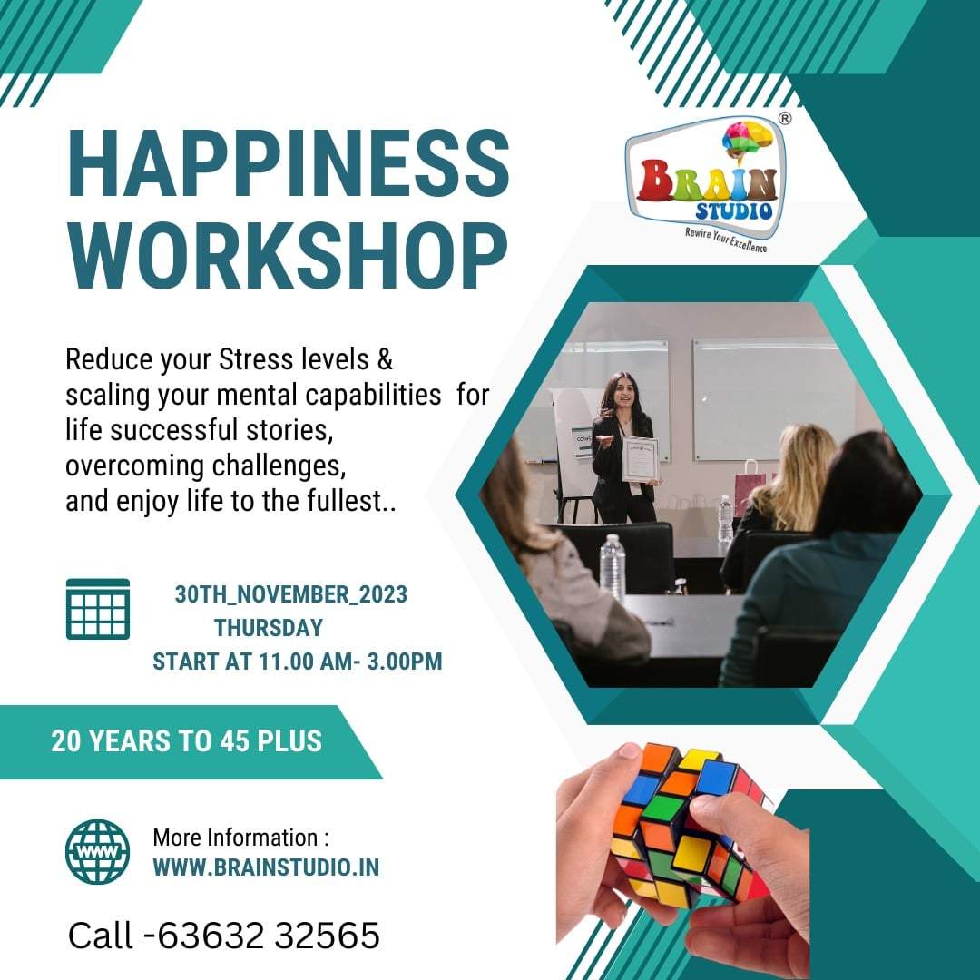 Happiness Workshop | Solve the 3x3 Cube - Brain Studio