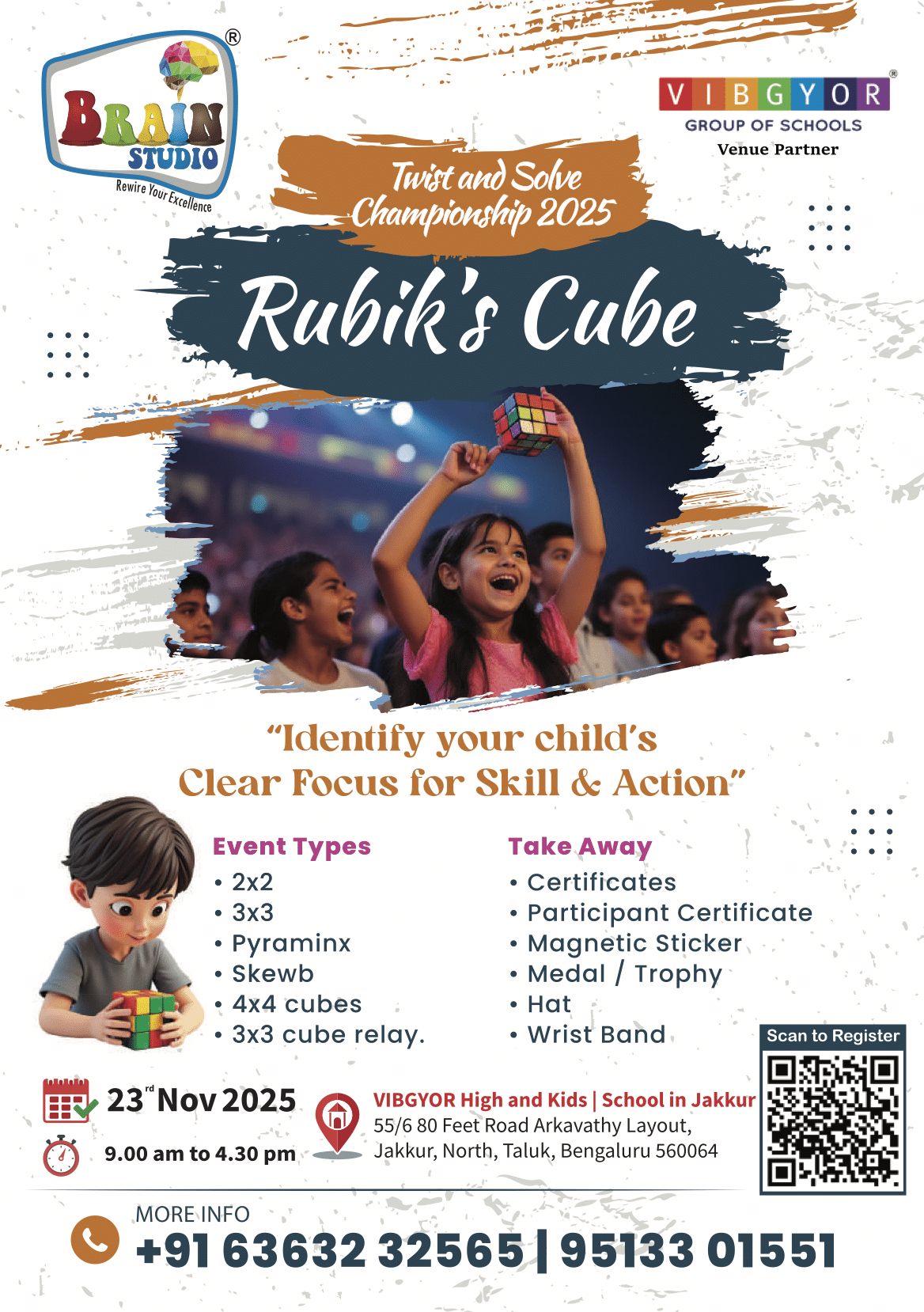 Twist and Solve Championship Bengaluru 2025 - Brain Studio